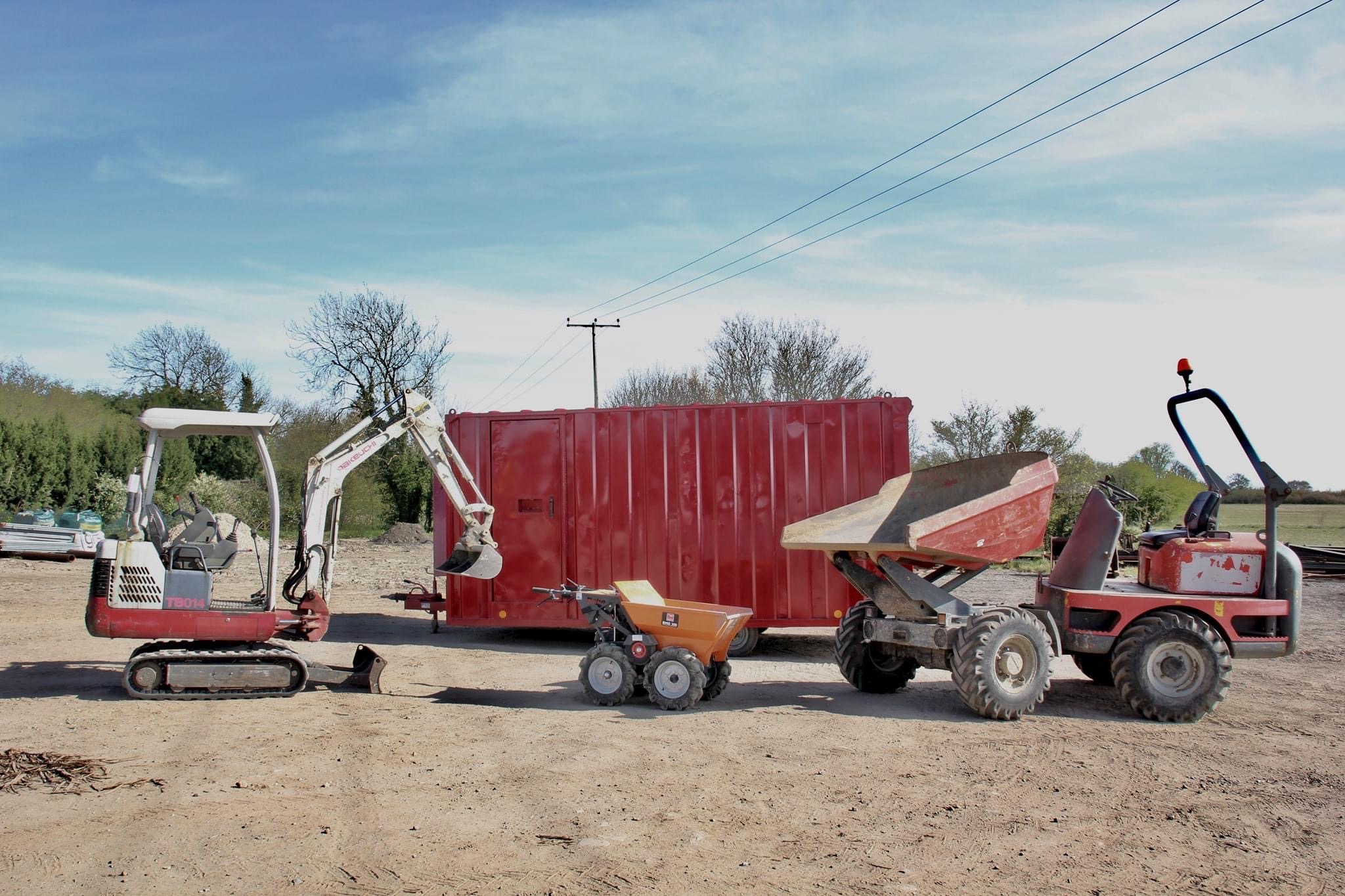 P & J Plant Hire Diss | Plant Hire Norfolk | 1-100 Day Hire Available